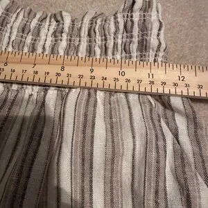 Love Tree | Pants & Jumpsuits | Linen Blend Pants Pull On High Smocked ...